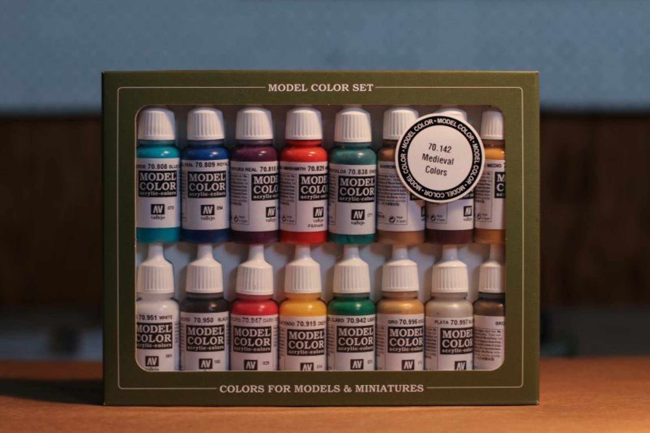 Model Color Medieval Colors Set New - Walmart.com