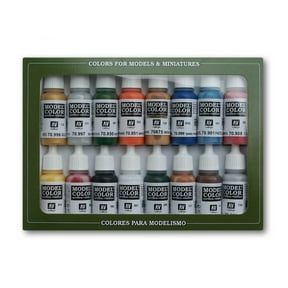 Plastic Model Paints for Arts and Crafts with Color Variations