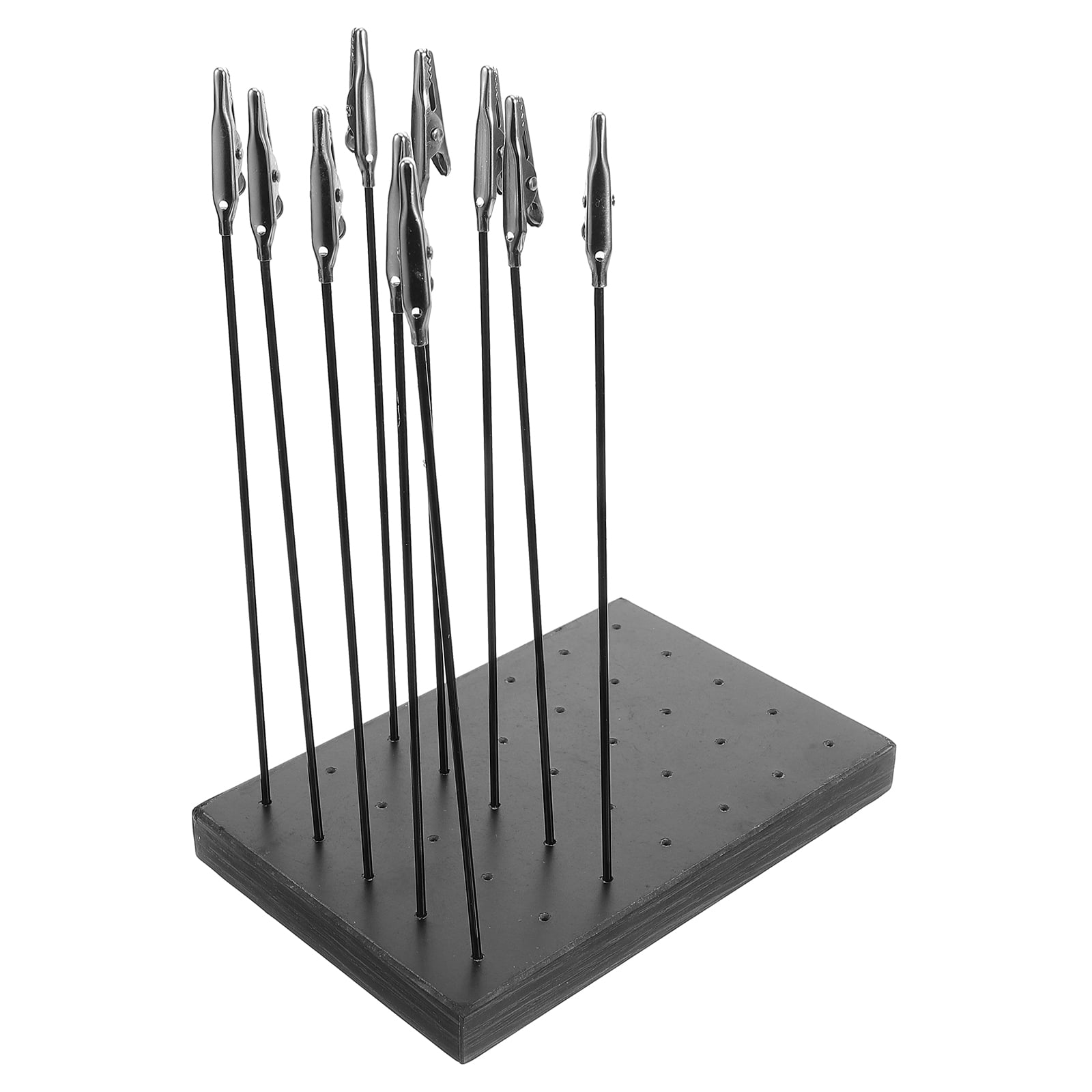 FELTECHELECTR Paint Spraying Clamp Stand Plastic 1 Set 7.3x0.8x0.4in ...