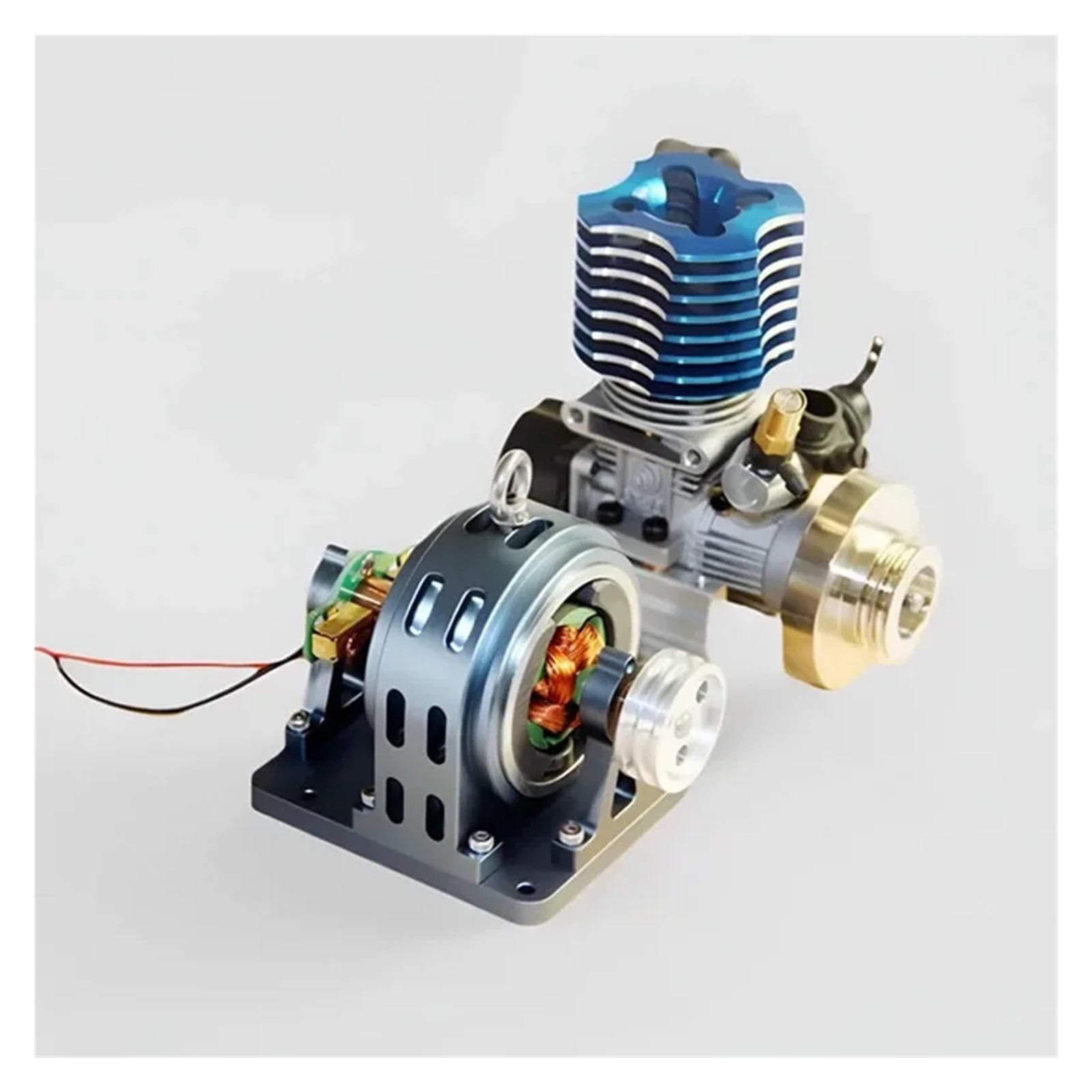 Model DIY nerator Motor Pure Copper Movement Metal Casing With Screws ...