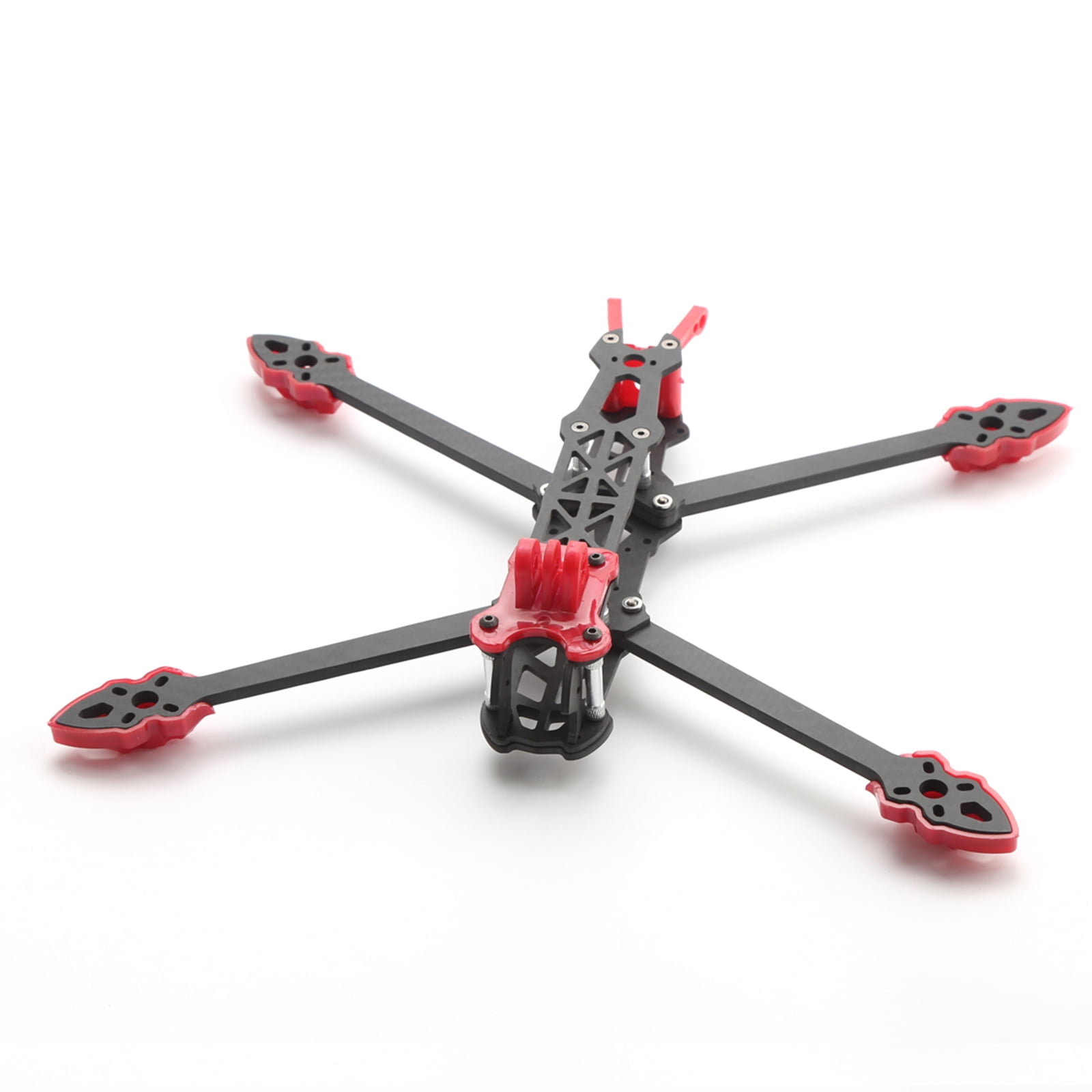 Model,Fiber 8'' Fpv With Print 8'' Fpv Freestyle With 5mm Arm Red Frame ...