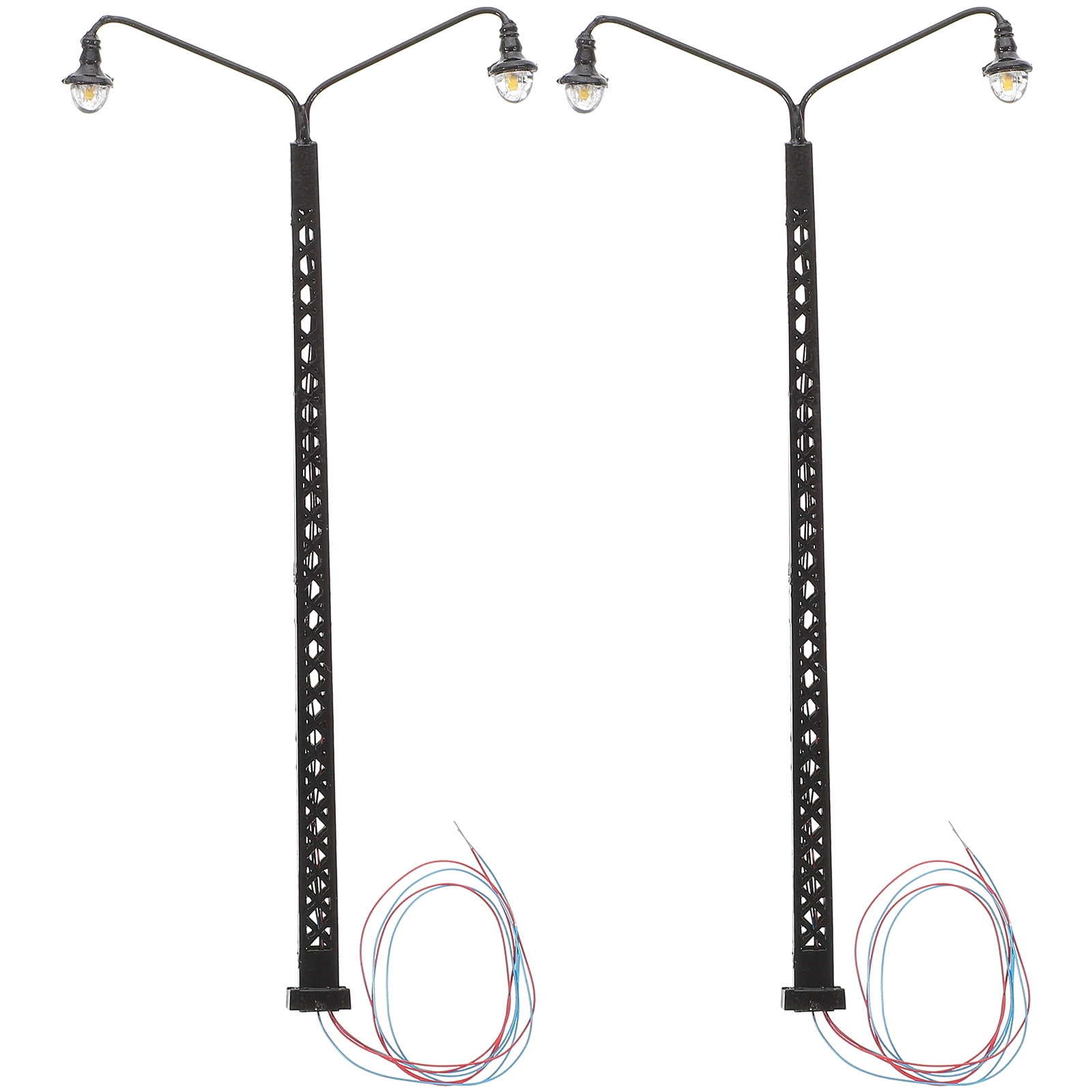 Model Garden Light Train Lattice Models Miniature Dollhouse Scene Decor ...