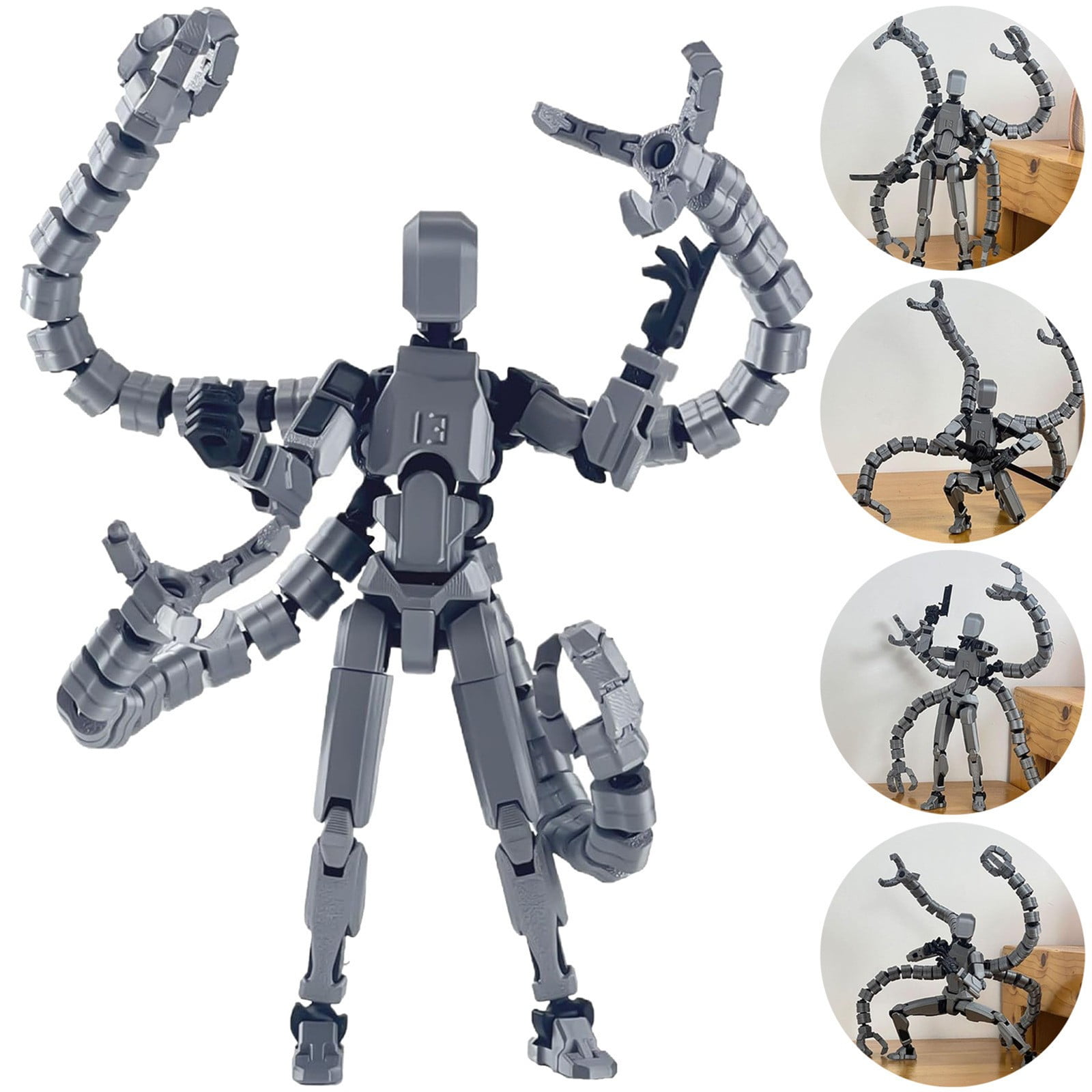 Model Handwork T13 Action Figures | 3D Printed Multi-Joint Activities ...