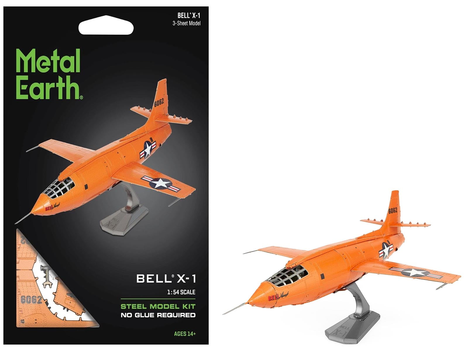 Model Kit Bell X-1 Aircraft "United States Air Force" (Moderate ...