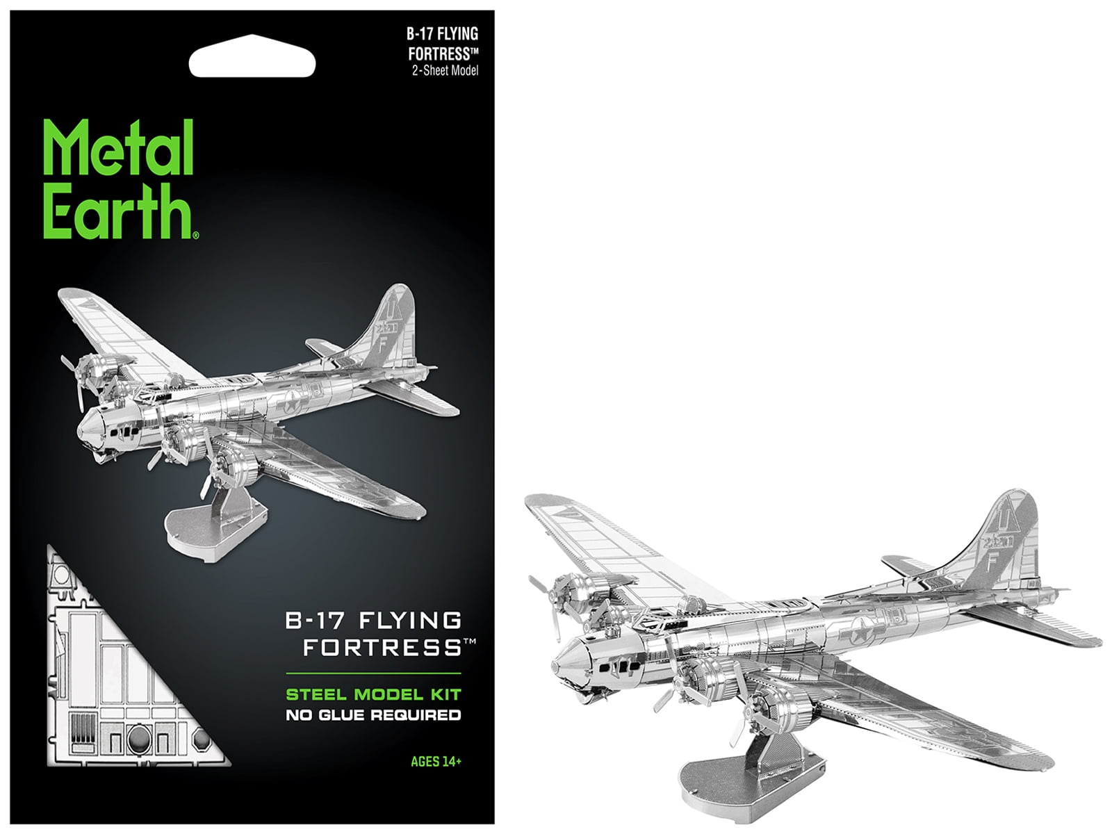 Model Kit Boeing B-17 Flying Fortress Bomber Aircraft (Moderate ...