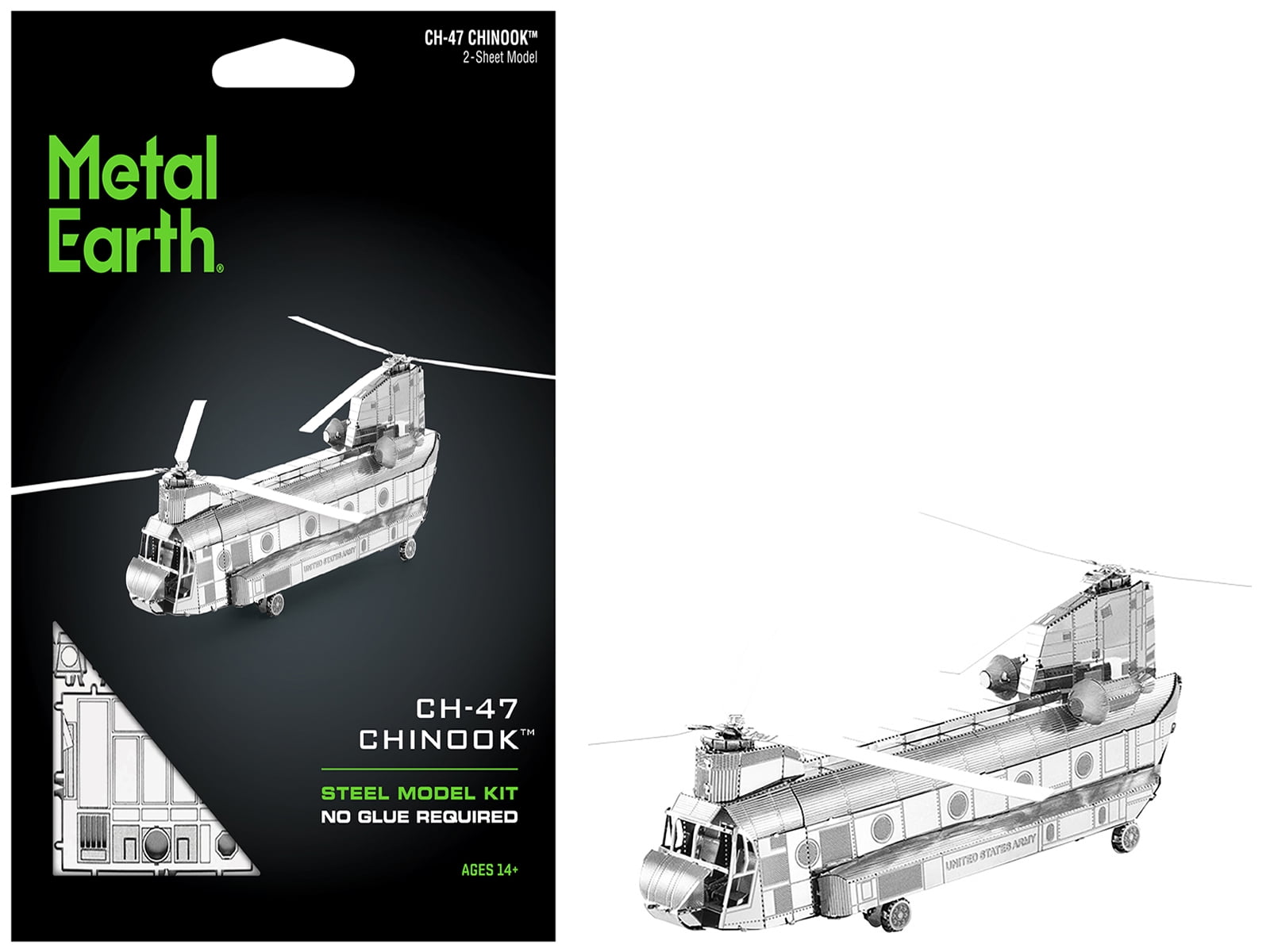 Model Kit Boeing CH-47 Chinook Transport Helicopter (Moderate ...