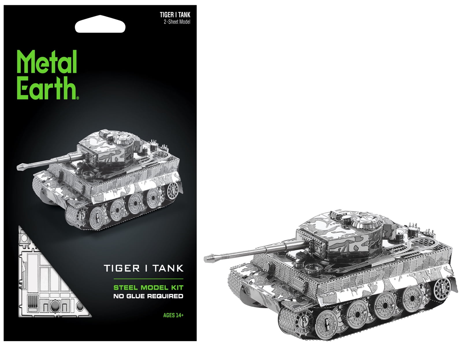Model Kit German Tiger I Tank (Moderate Difficulty) Steel Model by ...