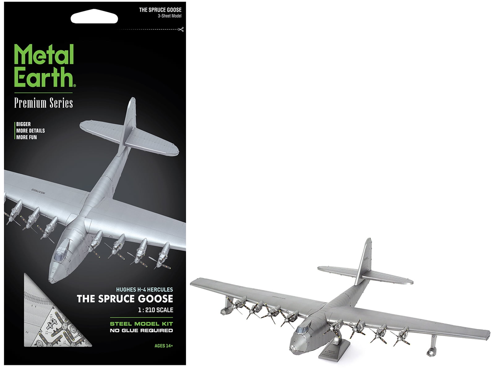 Model Kit Hughes H-4 Hercules Flying Boat "The Spruce Goose" (Moderate ...