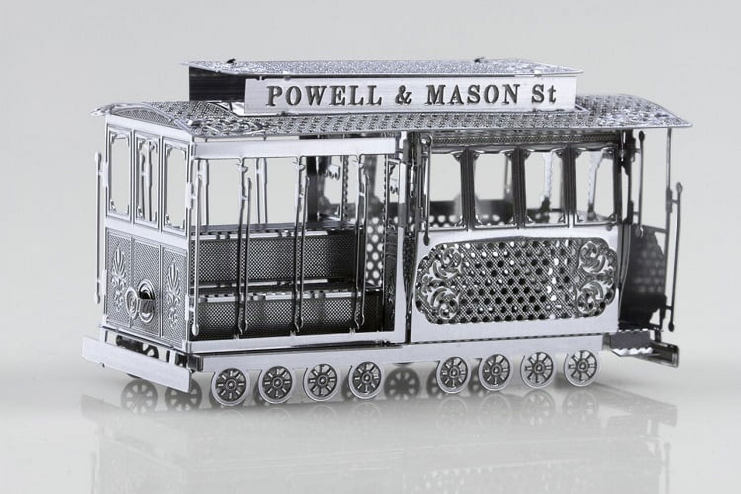 Model Kit San Francisco Cable Car "Powel & Mason St" (Easy Difficulty ...