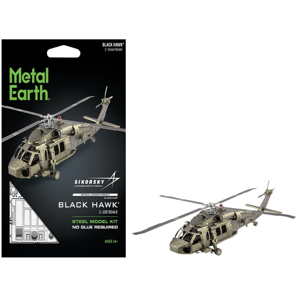Model Kit Sikorsky Black Hawk Helicopter "United States Army" (Moderate ...