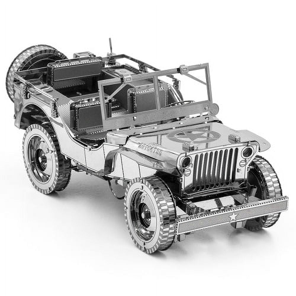 Fascinations Metal Earth - ICONX 3D Metal Model Kit - Willys MB WWII ...