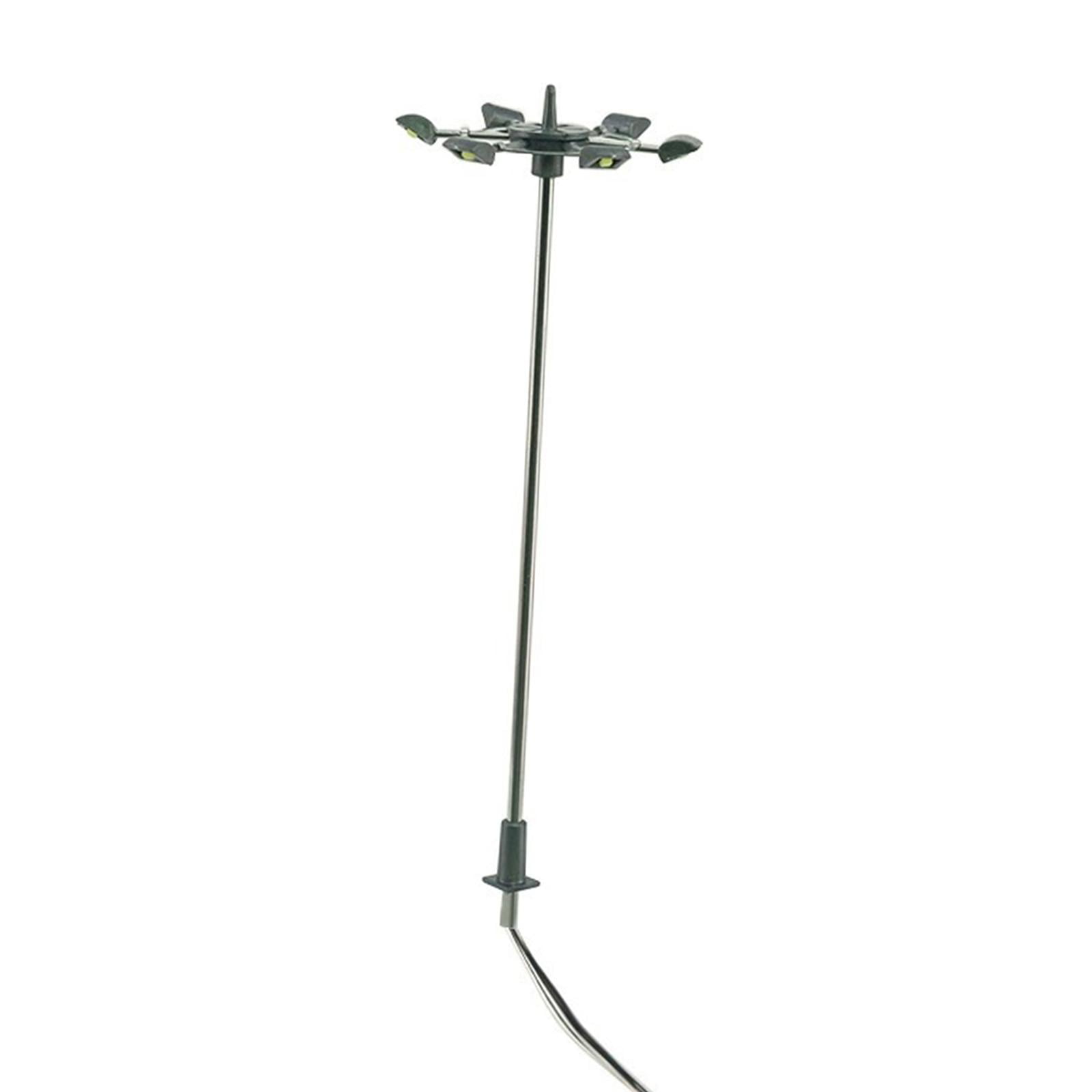 Model Lamp Post Train Railroad Light Six Head 3V LED for Sand Table ...