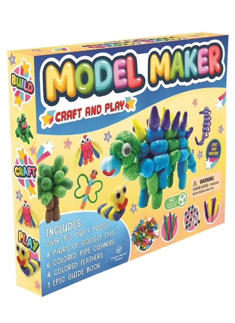 Model Maker Craft and Play: Craft Box Set for Kids - Walmart.com
