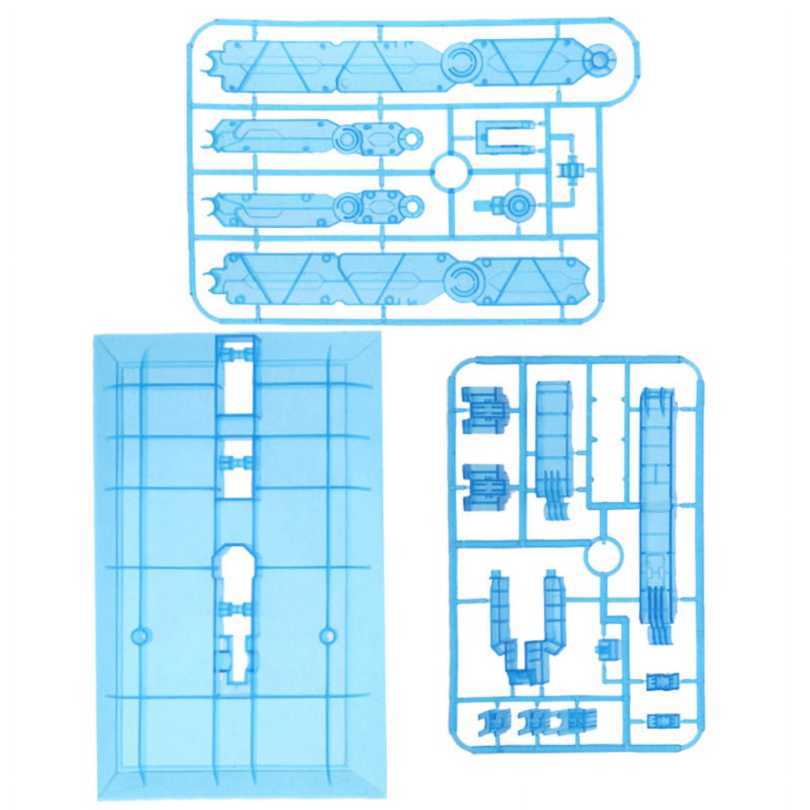 Model Parts Action Base Display Stand for 1/60 1/100 Figure Blue ...