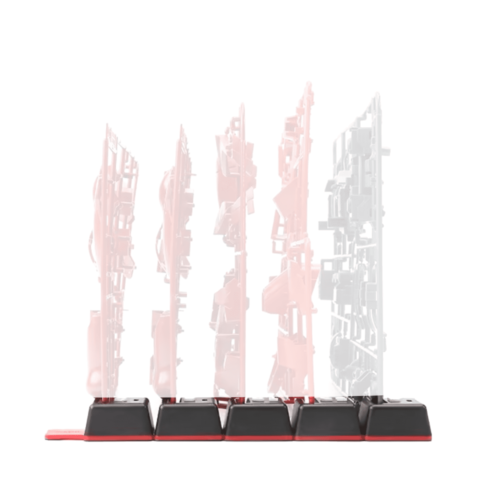 Model Parts Organizer and Identification Tabs Space-Saving and ...