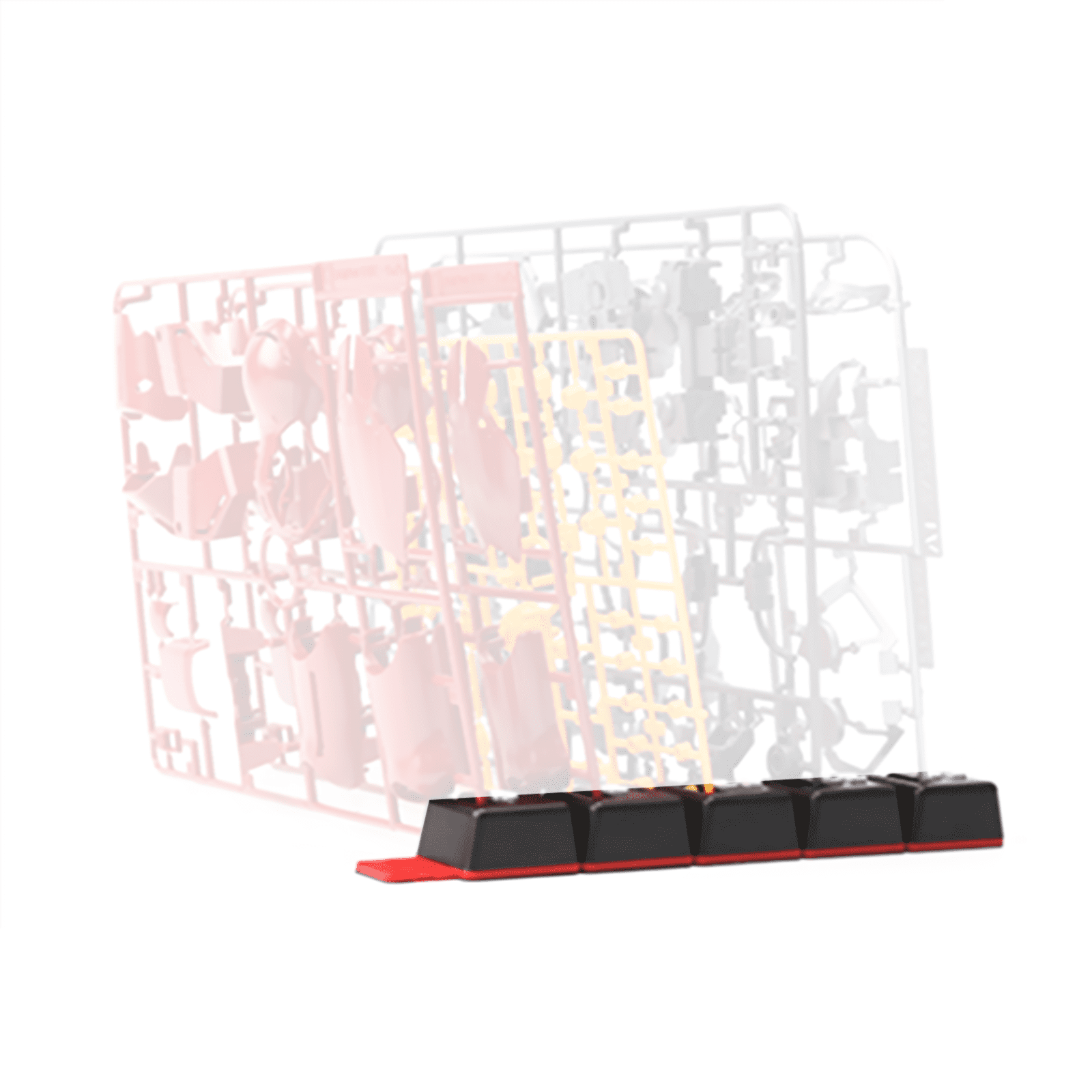 Model Parts Rack with Alphabetical Identification Tabs Quick and Easy ...