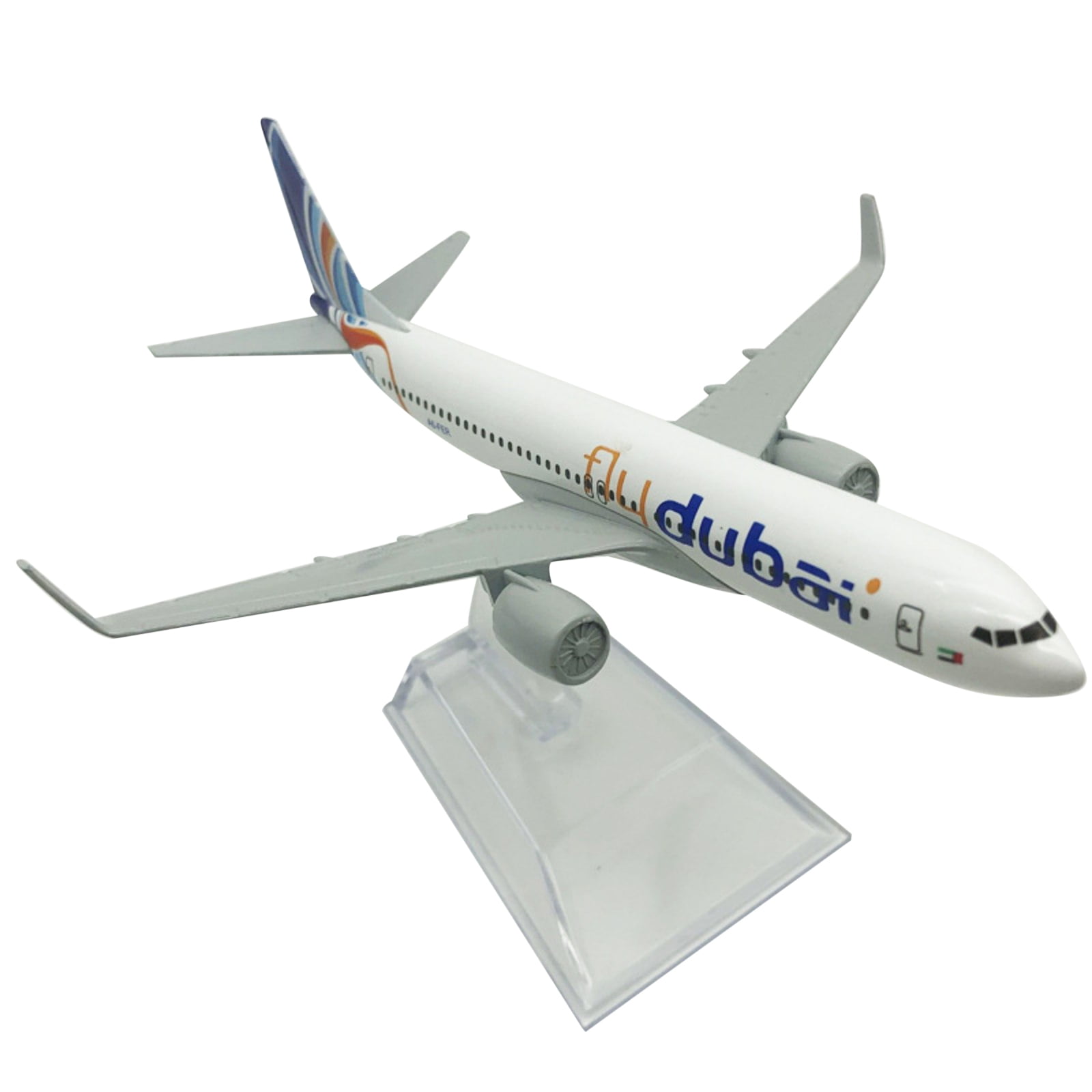 Model Plane 1:400 Scale Model Dubai B737 Model Airplane Diecast ...