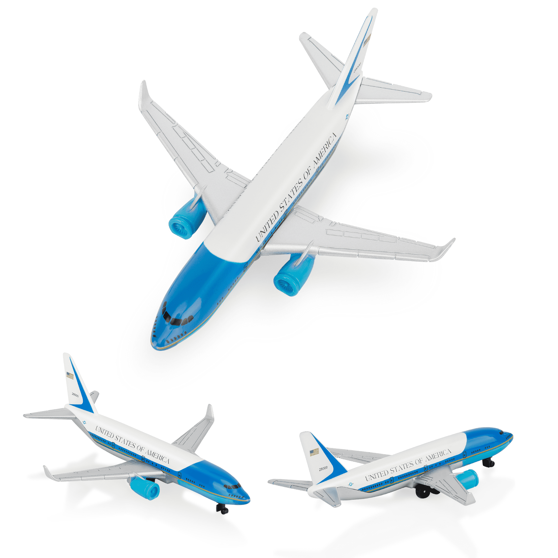 Model Planes American AirForceOne Metal Model Airplane Toy Plane ...