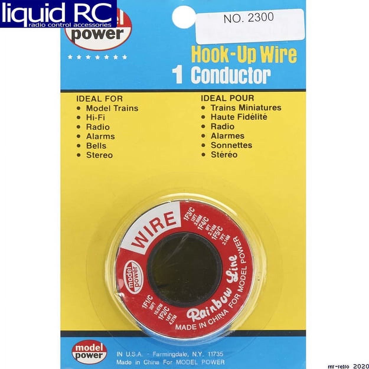 Model Power 2300 Hook-Up Wire 1 Conductor Black 35 - Walmart.com