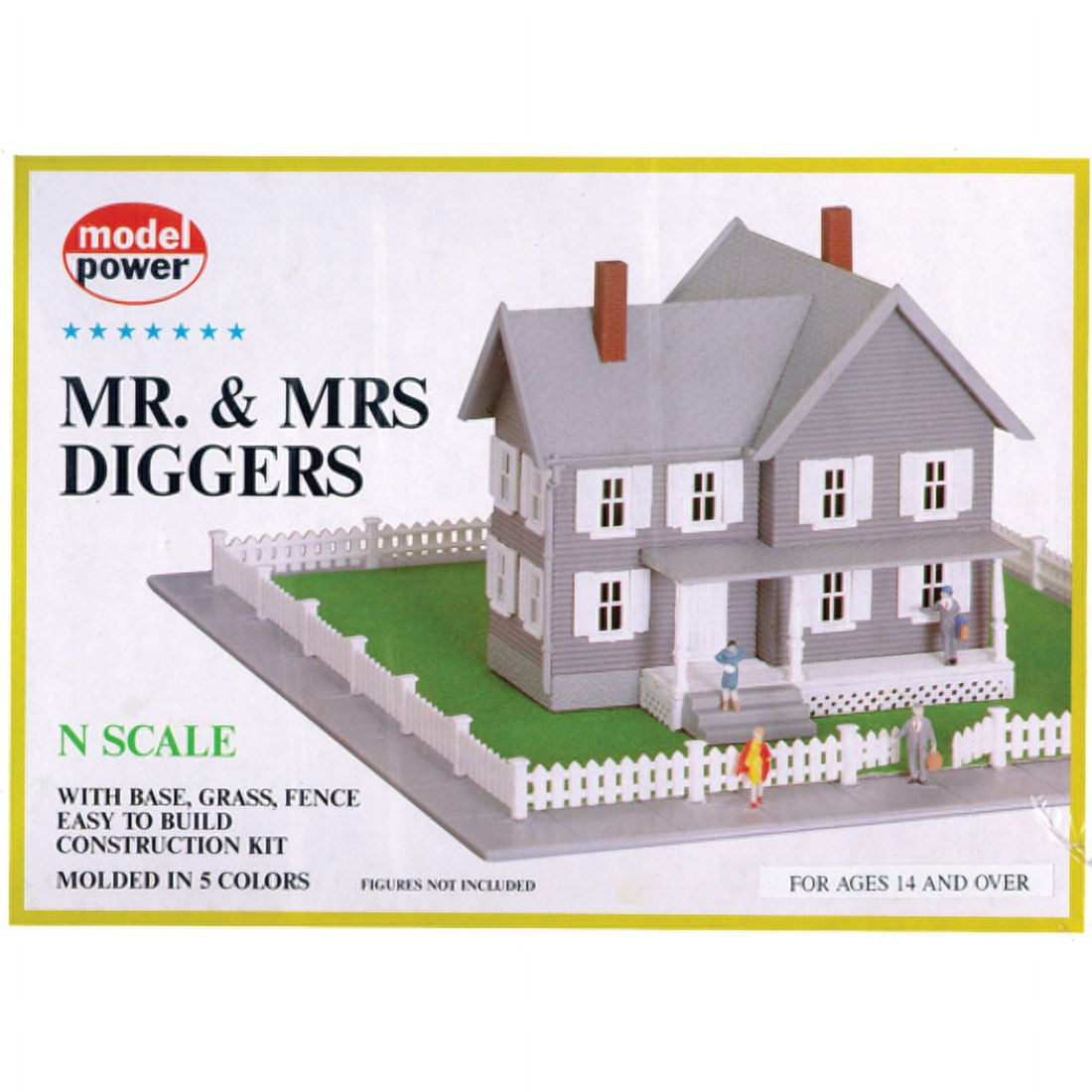 Model Power Digger House N Scale Train Building - Walmart.com