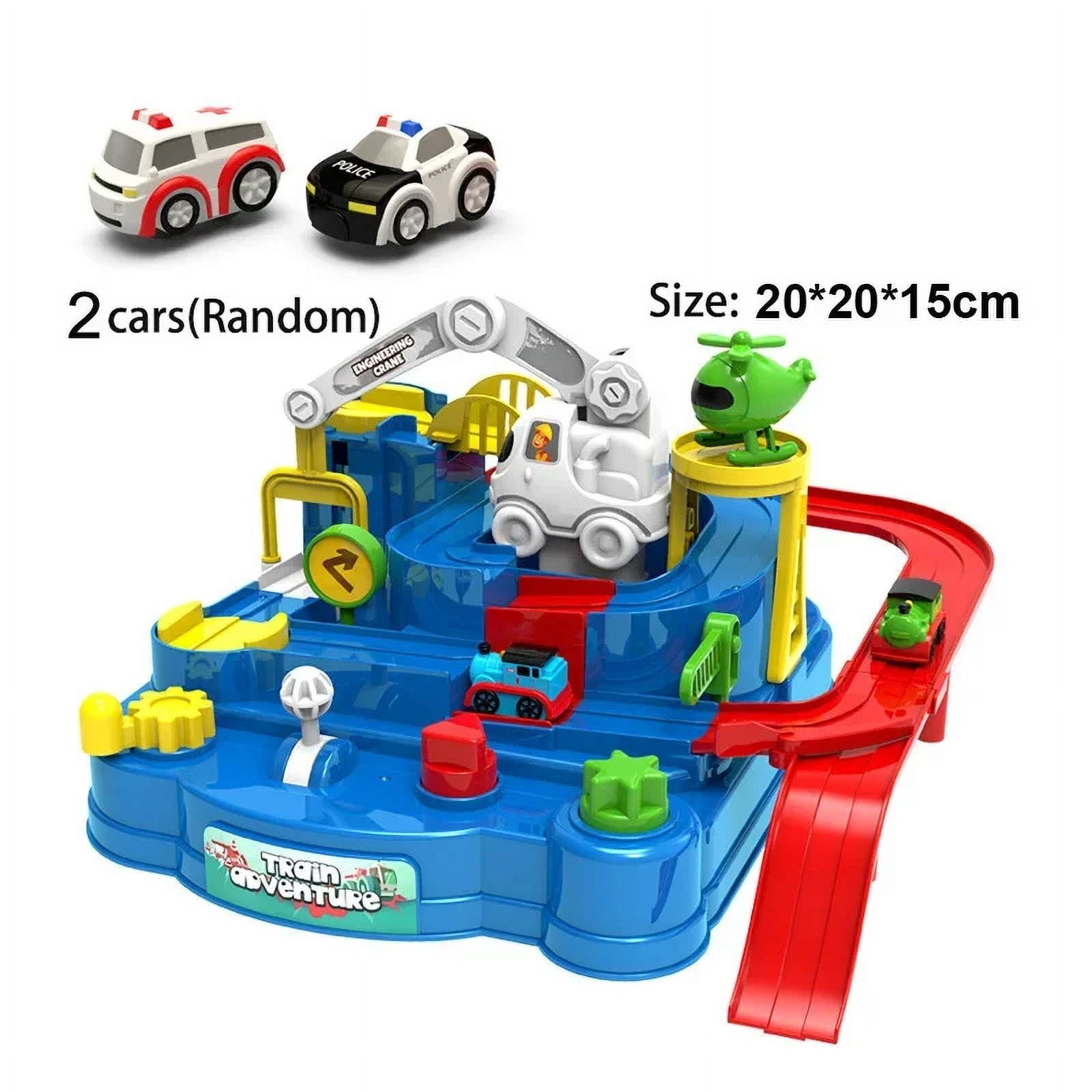 Racing Rail Car Model Educational Toys Children Track Adventure Game ...
