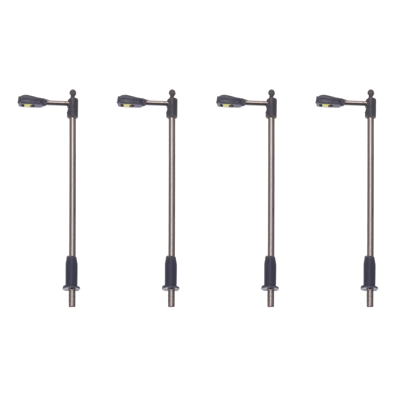Model Railway Lamppost Street Lights White 1/300 Scale 4cm 1.57inch 3V ...