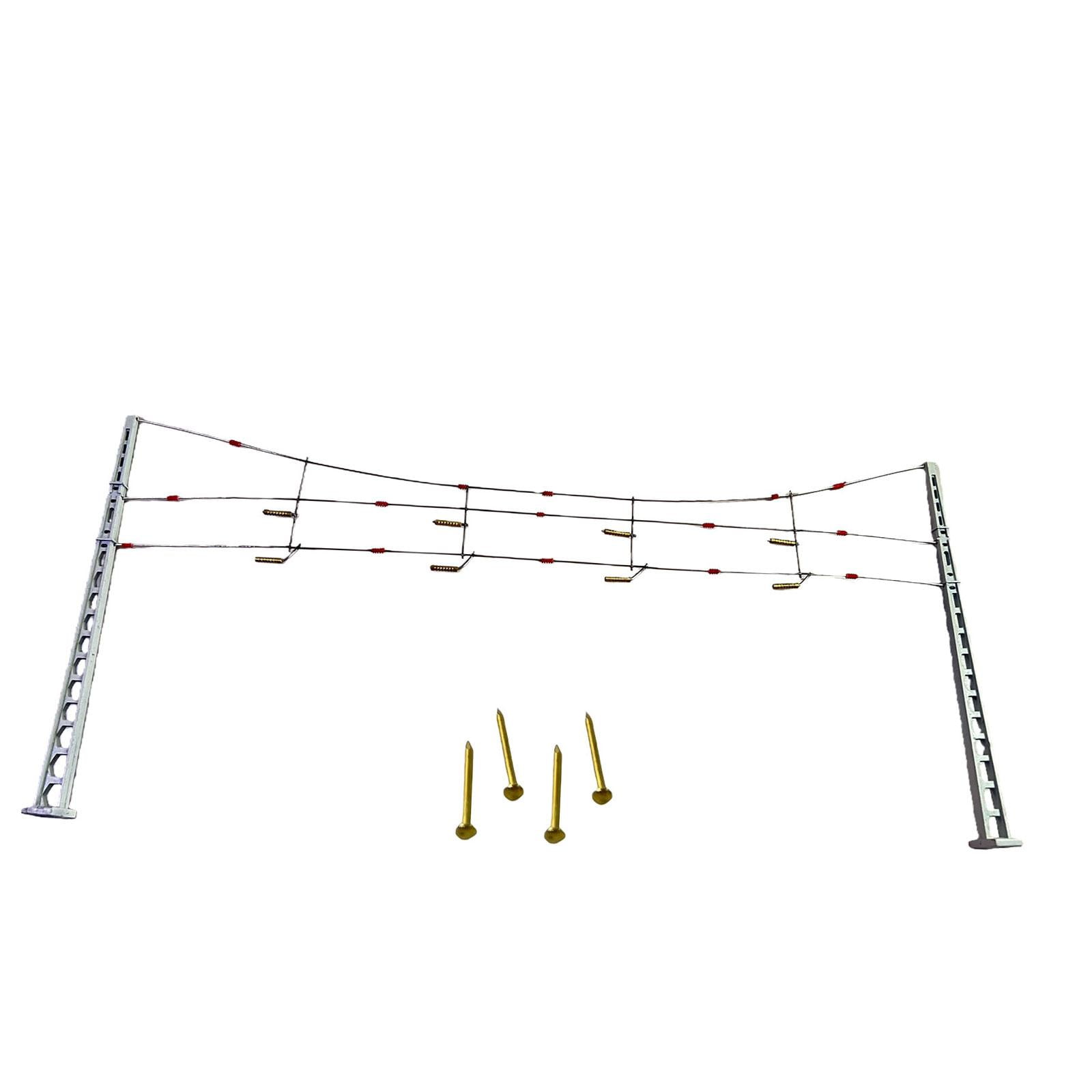 Model Railway Power Pole Scenery Power Grid Pole Railroad Diorama ...