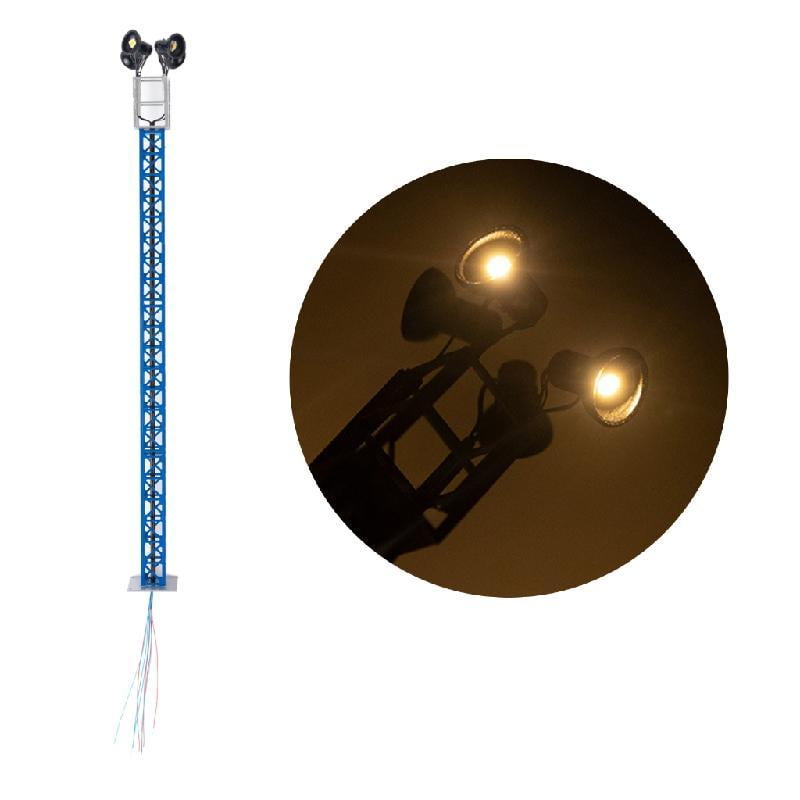 Model Railway Train Lamp Post Street Bright Lights HO 1/87 Scale Lamp ...