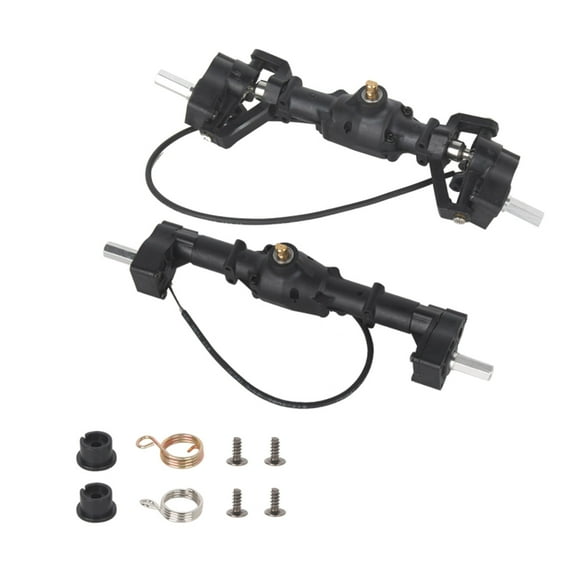 Model Replacement Part Front and Rear Axles Set for 1:12 Remote Control ...