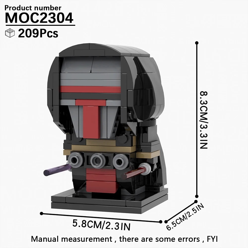 Model Series BrickHeadsed Set MOC Bricks Action Figure Model Adultes ...
