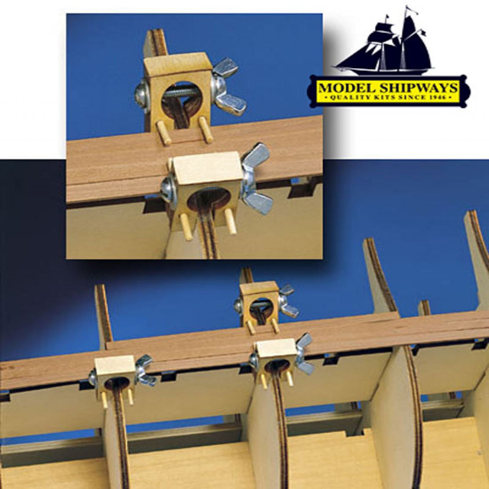 Model Shipways Hull Planking Clamp Set of 6 (Less Than 3/16") - Walmart.com