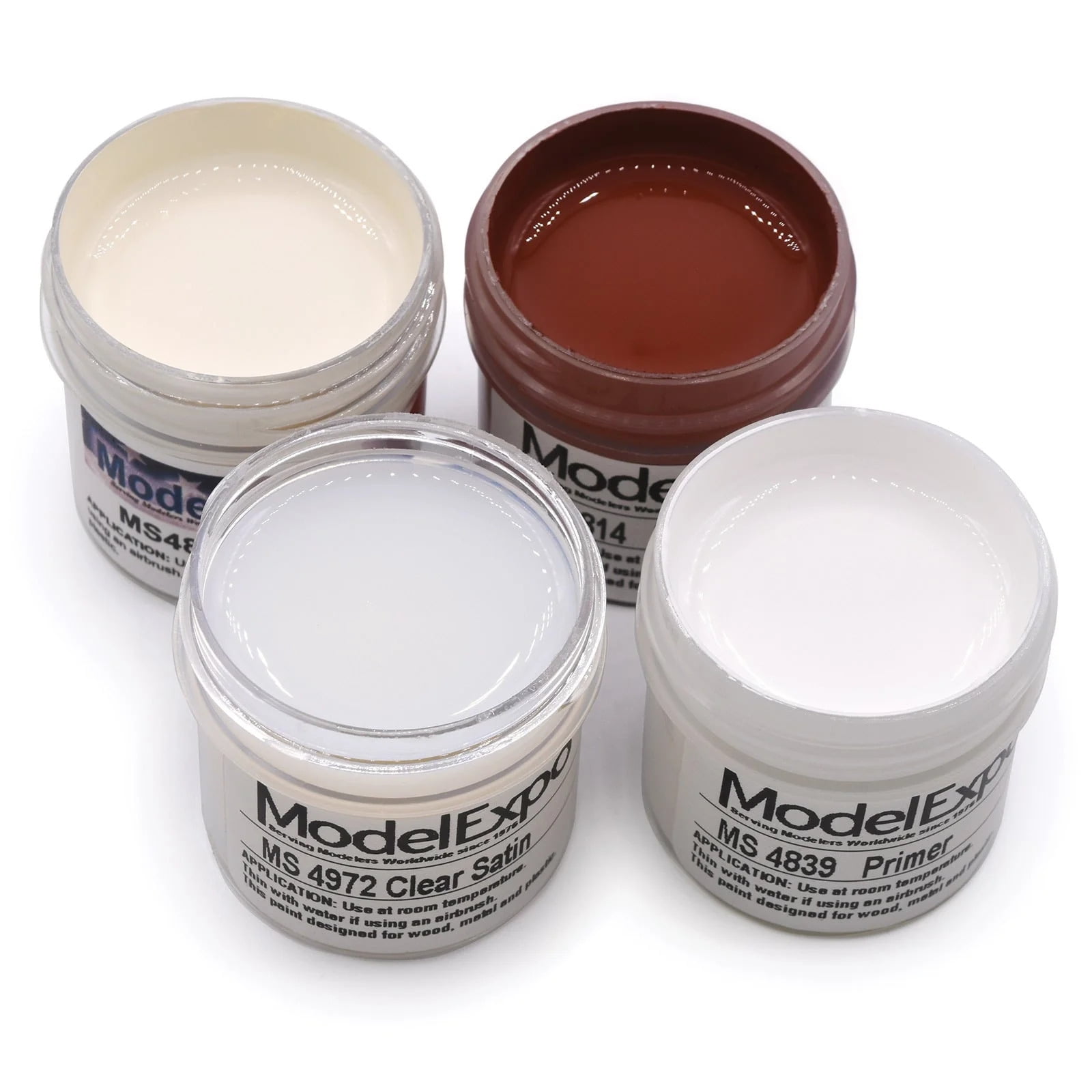 Model Shipways Norwegian Sailing Pram Acrylic Paint Set, 4 - 1 oz ...