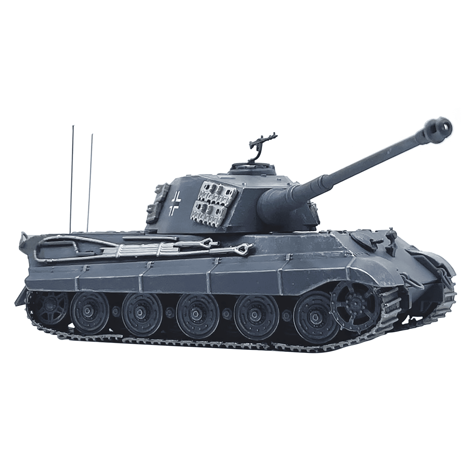 Model Tank Toys Berlin Tiger II Tank Model 1/72 Military Model for Gift ...