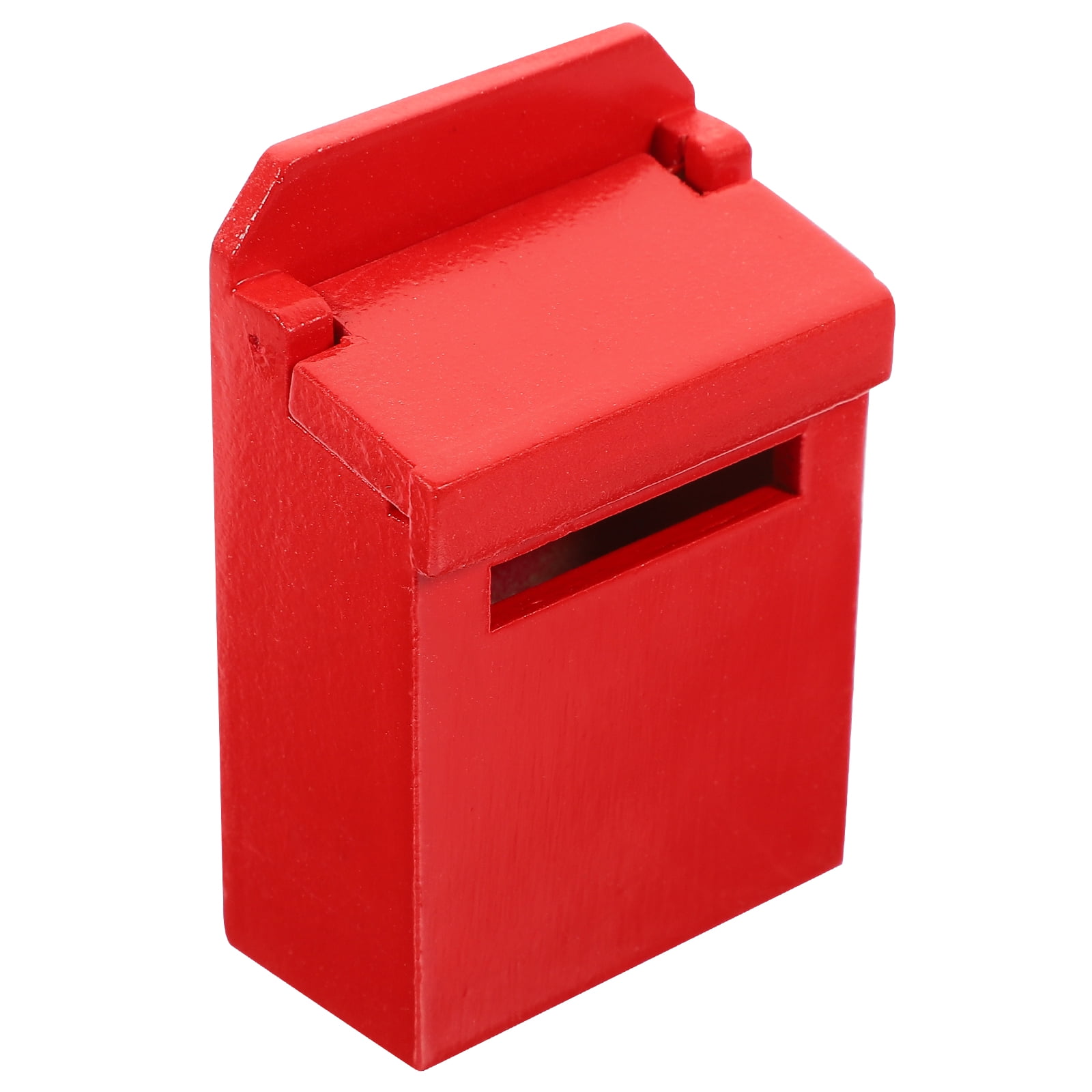 Model Tiny Mailbox Model Child 7X4.5X2.5CM Red - Walmart.com
