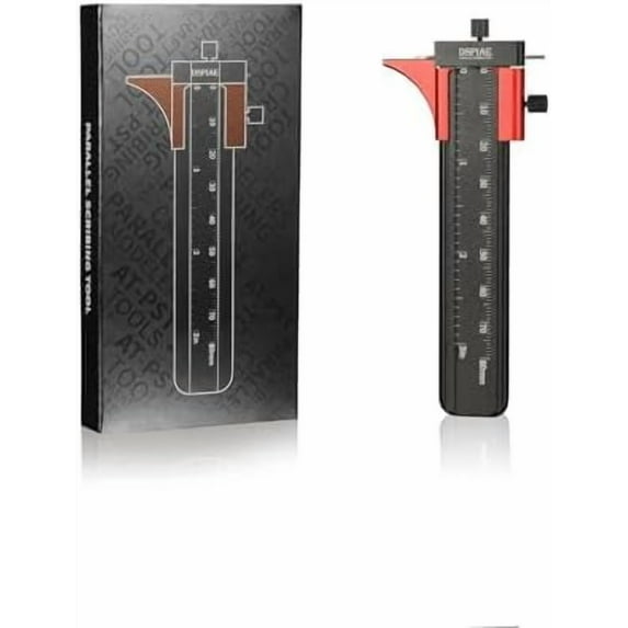 Model Tool Parallel Line Scribing Tool, Ruler with Adjustable Edge ...