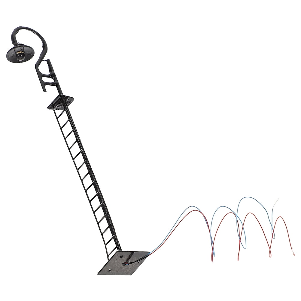 Model Train Lights Wall Decor Railroad Traffic Dollhouse LED Lamp Post ...