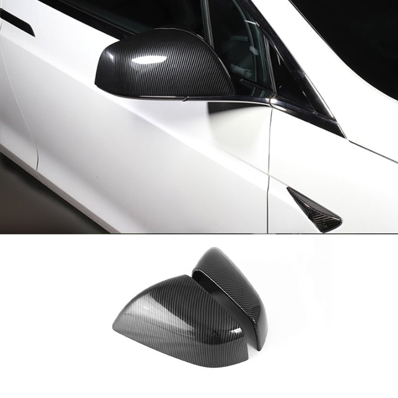 Model X-For Tesla Model X Model S 2014-2019 Rear View Side Mirror Cover ...