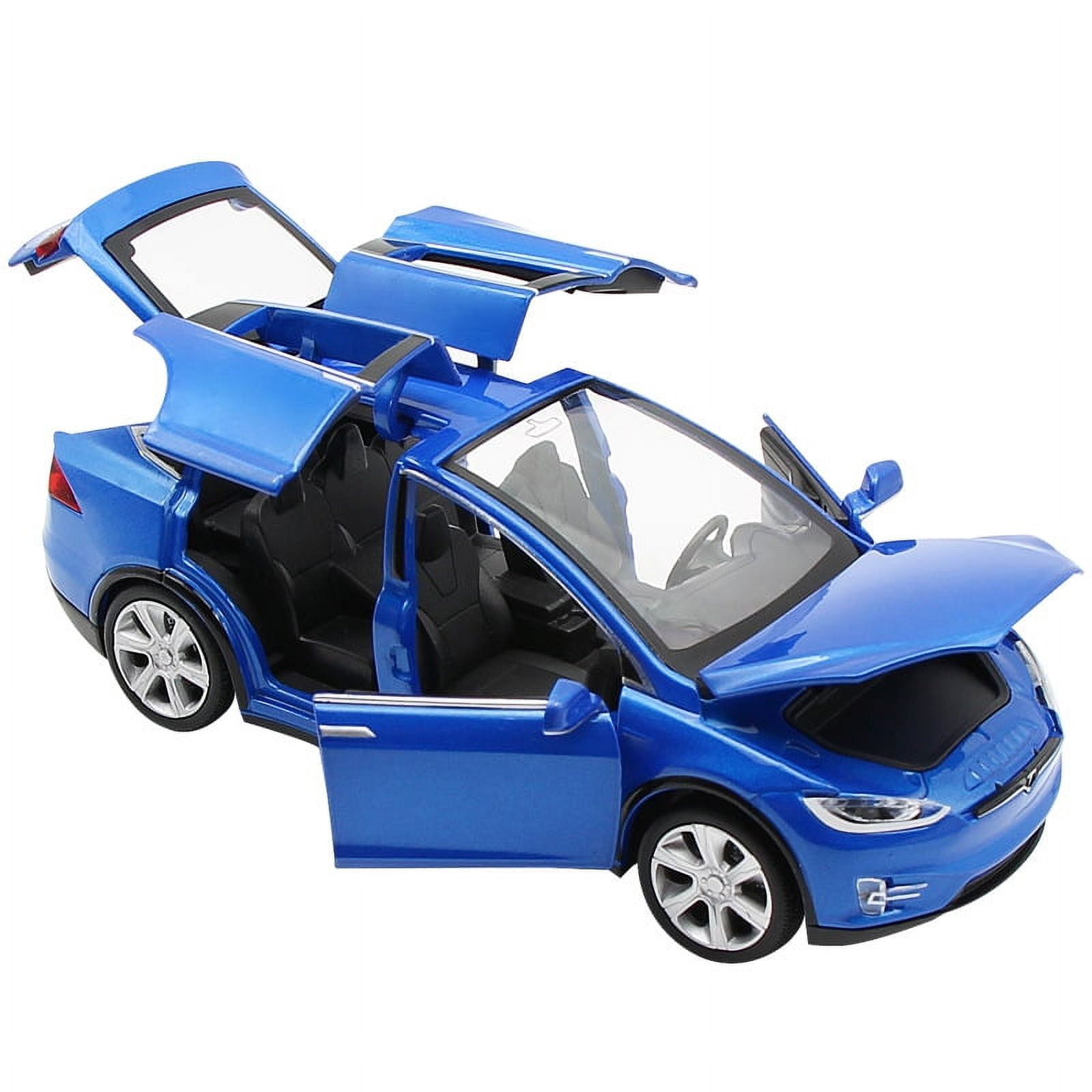 Model X Toy Car, 1:32 Zinc Alloy Diecast Car Toys for Kids, Pull Back ...
