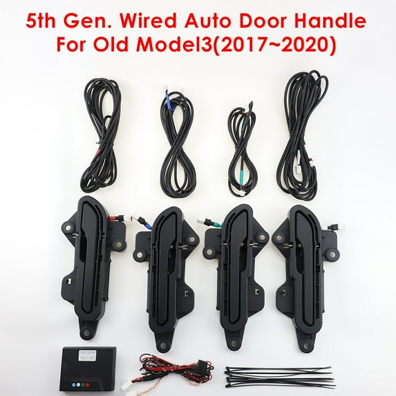 Model Y Electric Smart Auto LED Door Handle Auto Presenting Door Handle ...