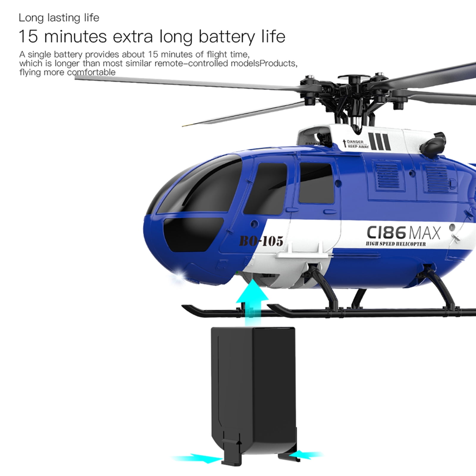 Model aircraft,Alarm One Helicopter With Optical Low New 6- Low C186max ...