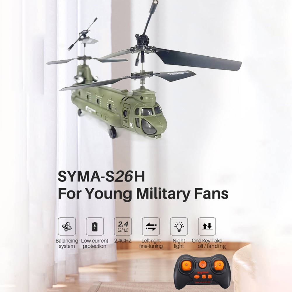 Model aircraft,Battery Reminder Helicopter Kids Remote Helicopter Dual ...