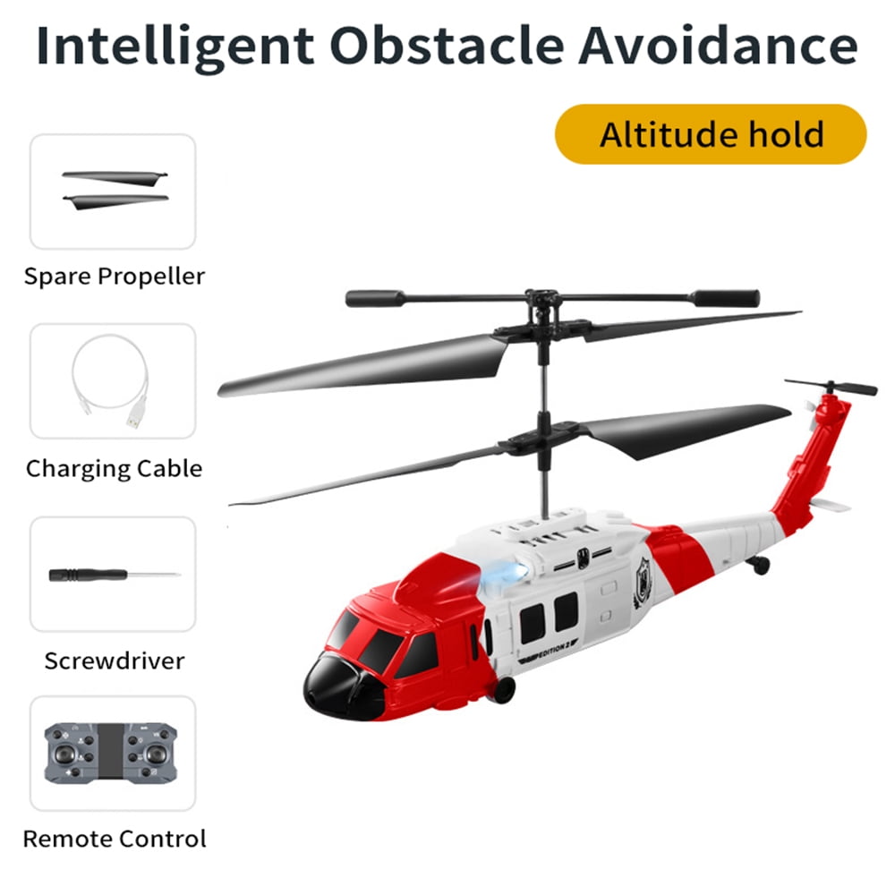 Model aircraft,Helicopter Red With Avoidance Function Kids Avoidance ...