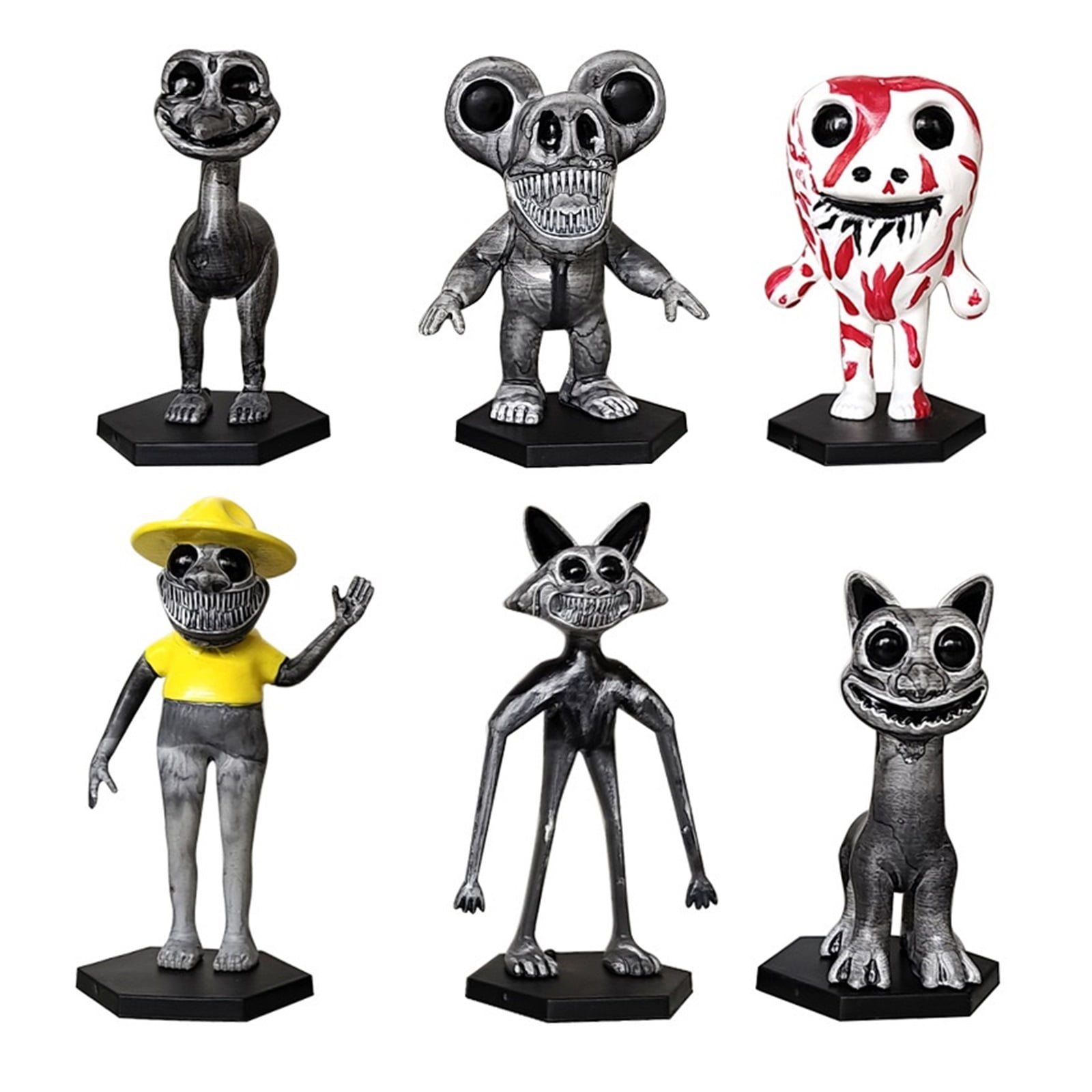 Model toy Monster Action Figures Pvc Model Toy Frog Fish Zookeeper ...