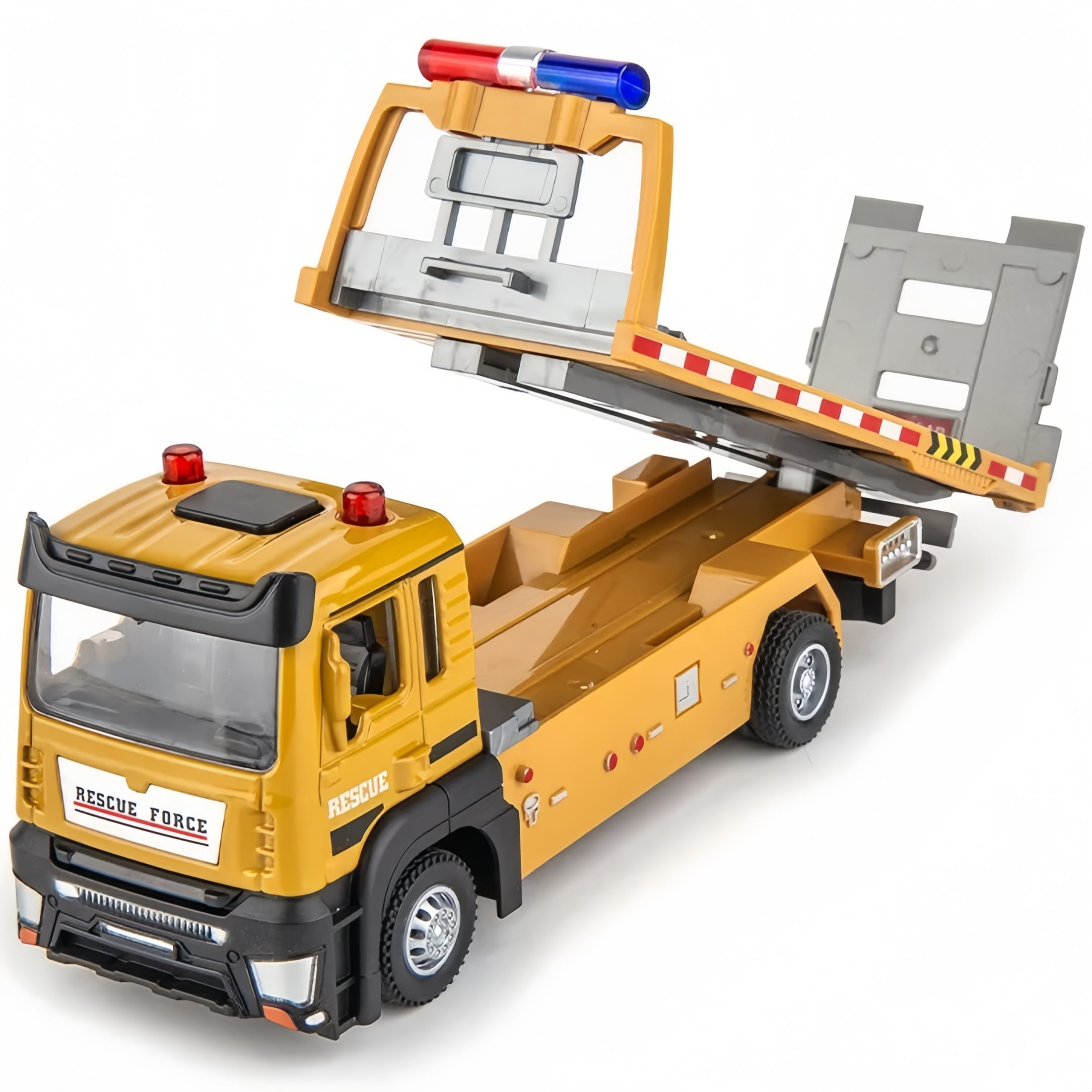 Model transport alloy truck with lights and music, engineering truck ...