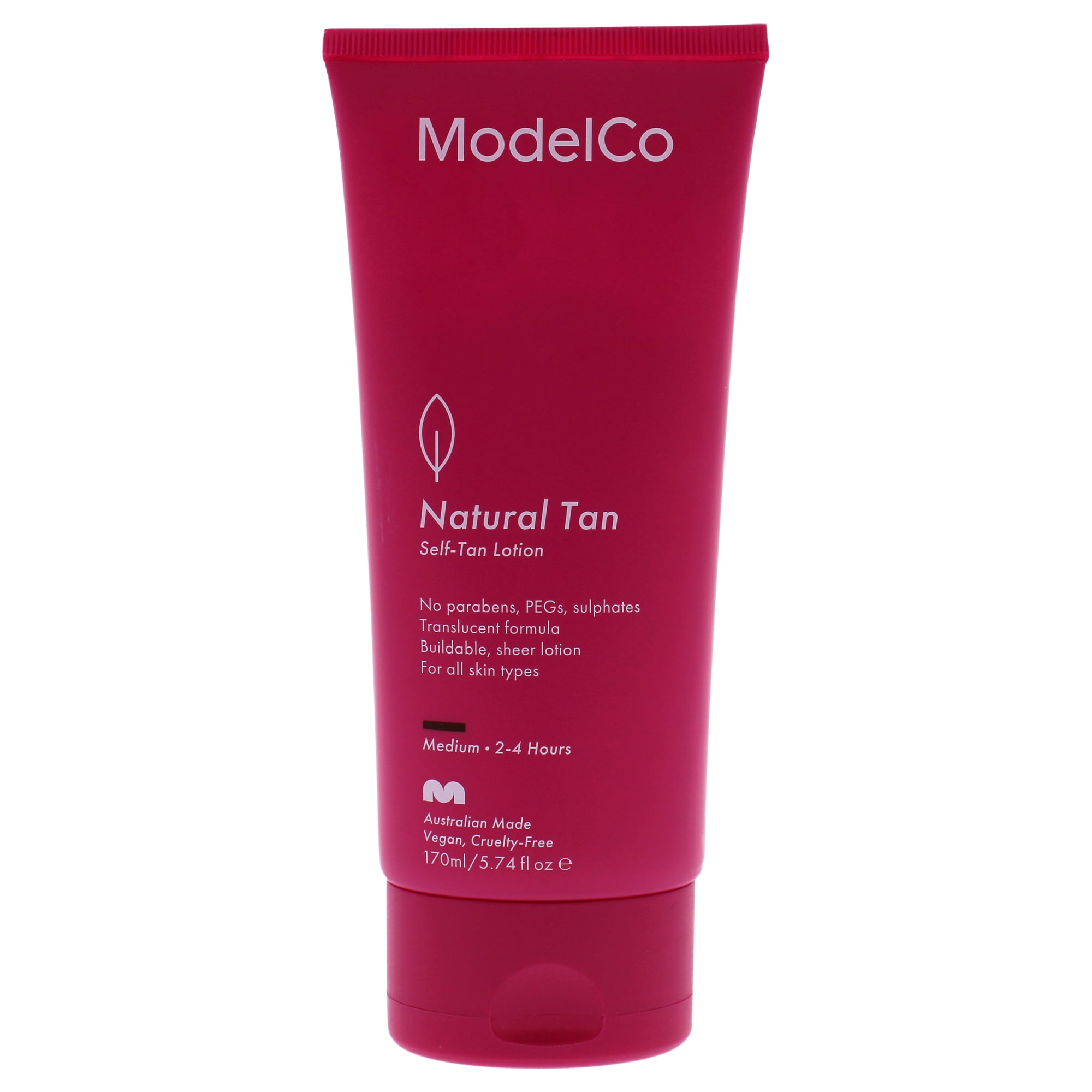 ModelCo Natural Tan Self-Tan Lotion - Medium, Tanning Moisturizer, 5.74 ...