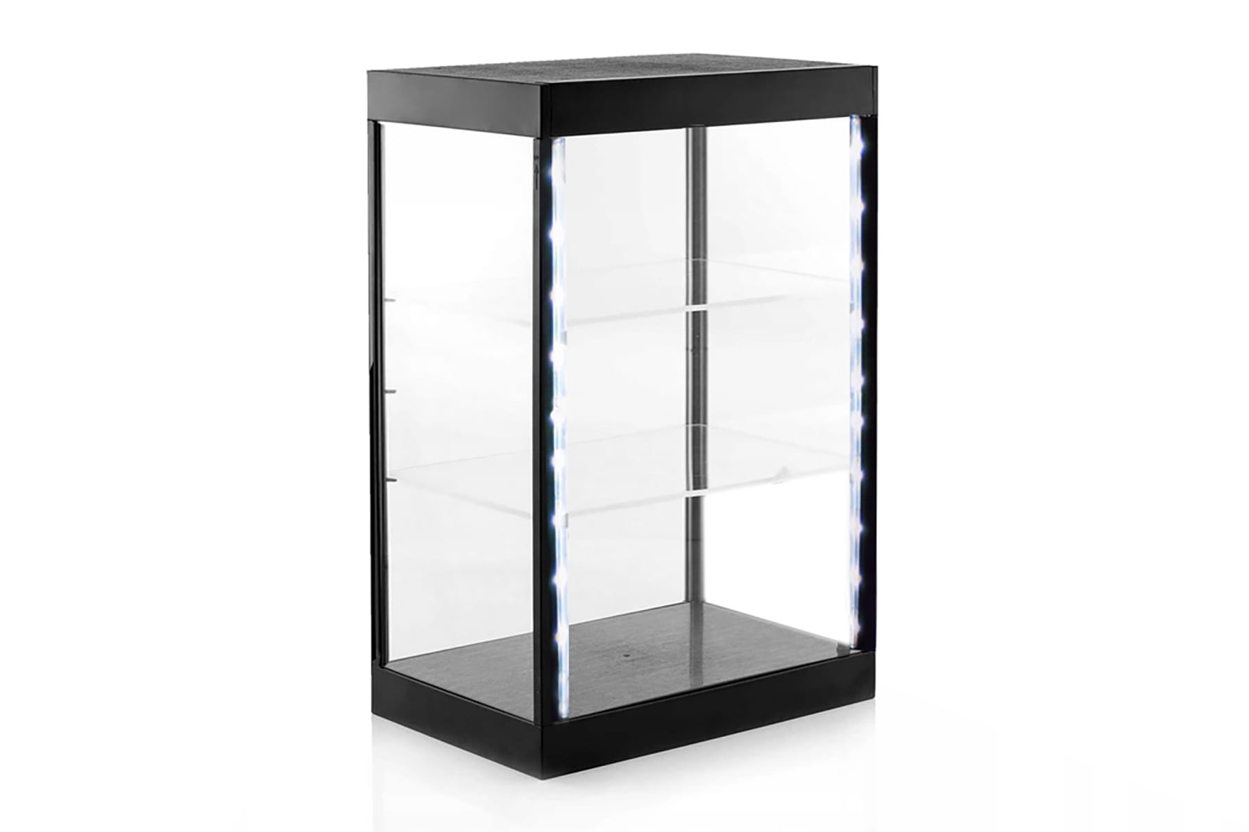 ModelToyCars LED Light Display Case with 2 Shelves for Model Toy Cars ...