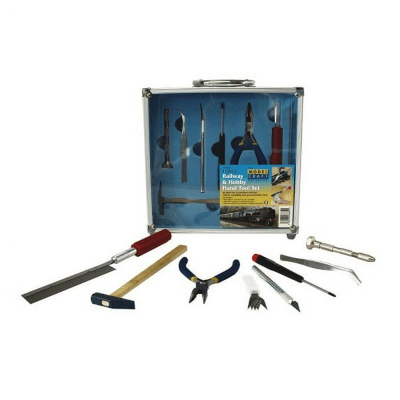 Modelcraft 13 Pce Railway & Hobby Hand Tool Set - Walmart.com