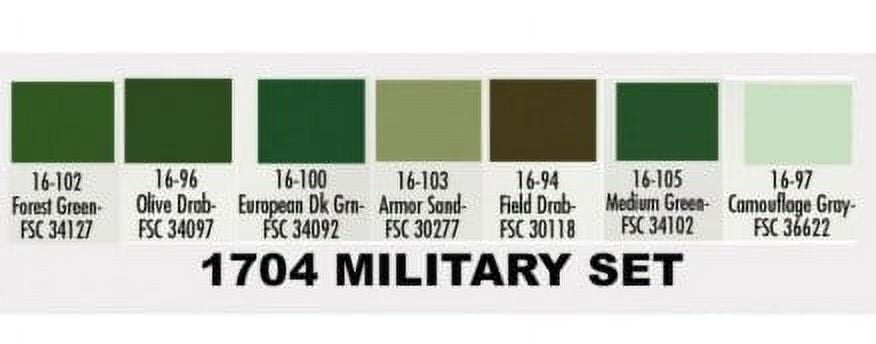 Modelflex Paint Military Colors Set - Walmart.com