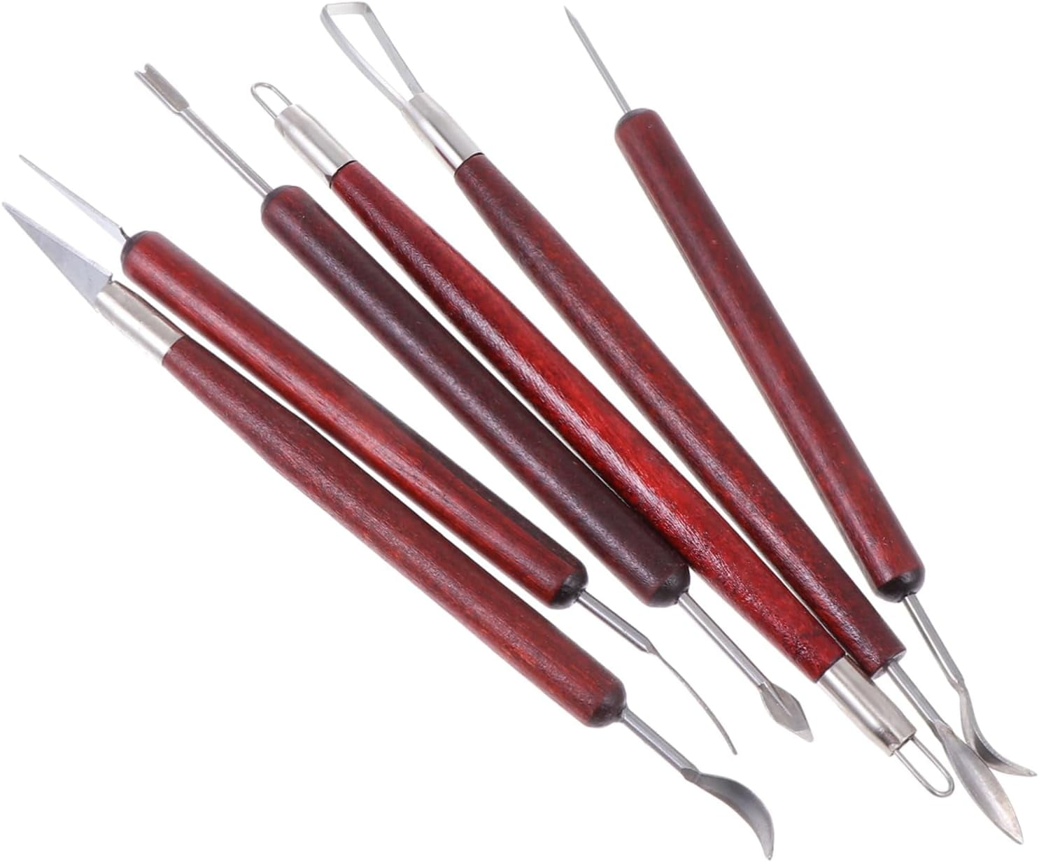Modelling Clay 6pcs Clay Tools Clay Sculpting Tool Kit Pottery Clay Carving Tool Sculpting Tools ...