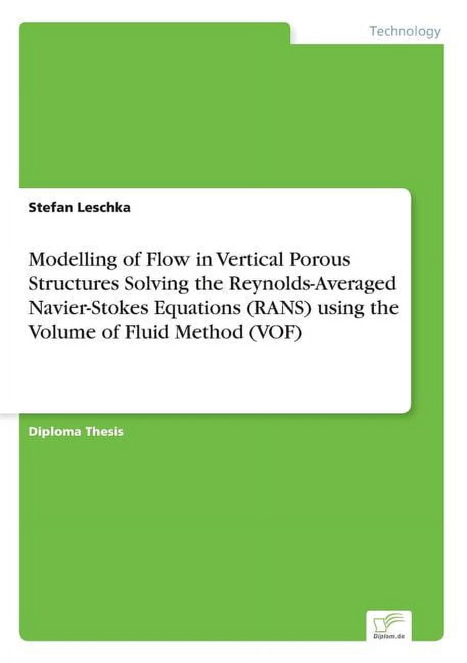 Modelling Of Flow In Vertical Porous Structures Solving The Reynolds Averaged Navier Stokes